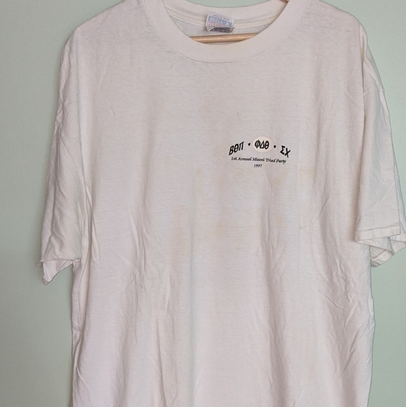 Hanes | Shirts | Vintage 997 Miami Triad Party Tee | Poshmark
